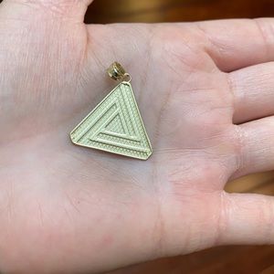 Element Shine | Jewelry | 4k Solid Gold The Impossible Penrose Triangle ...